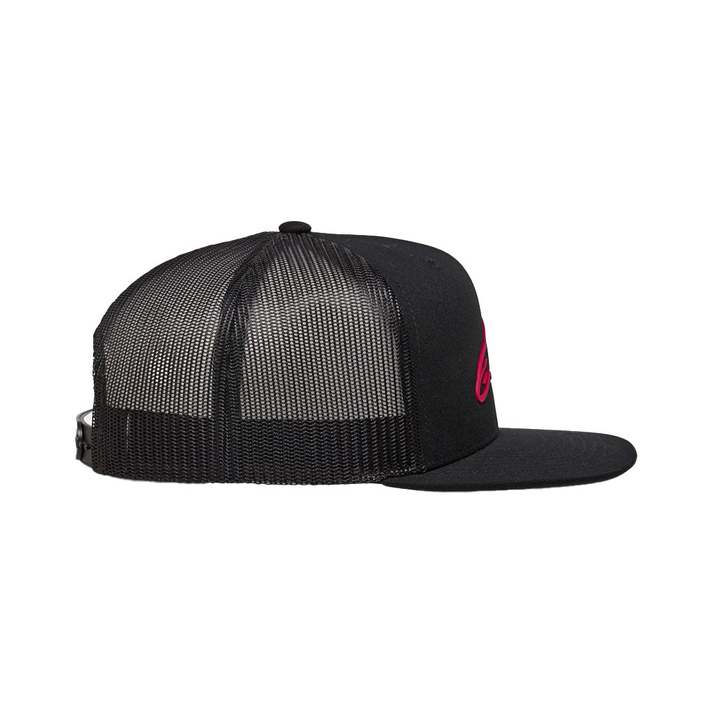 Alpinestars - Ageless Black Red Trucker Hat – AMA Warehouse