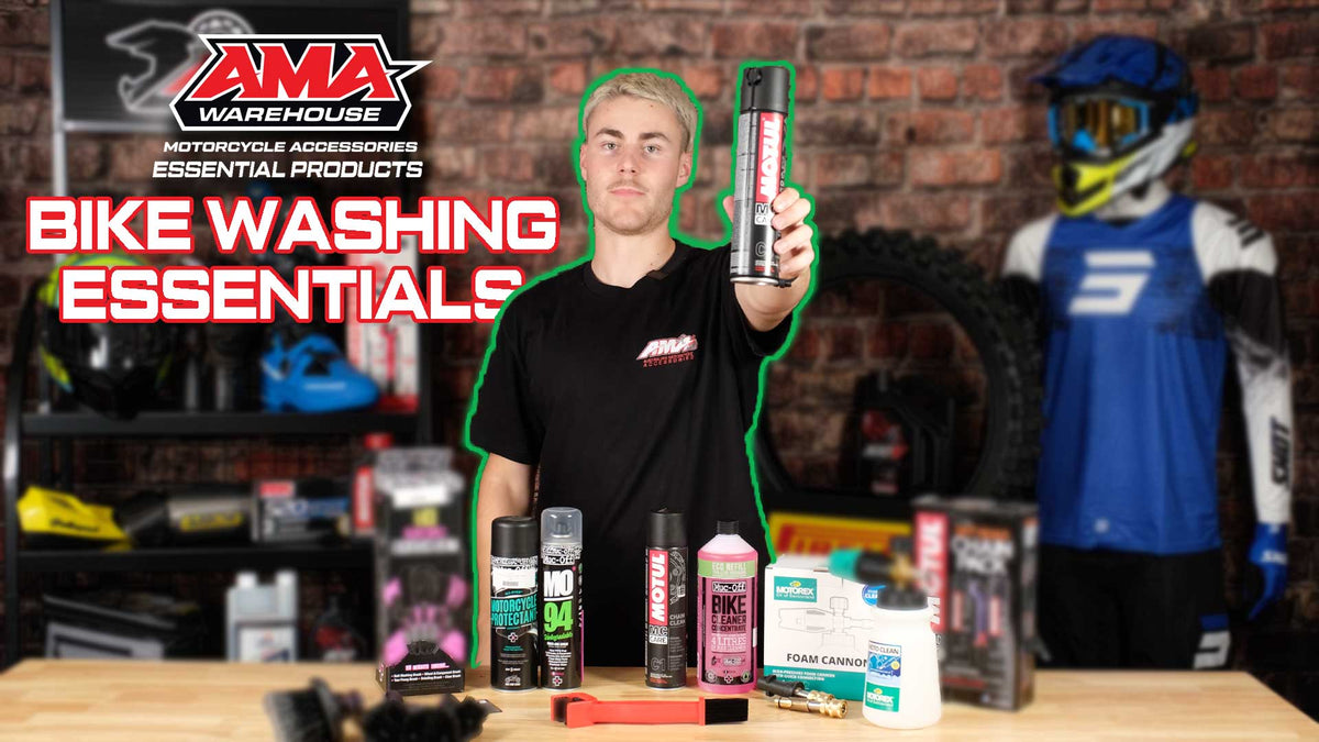 The Ultimate Guide: Essentials for Cleaning Your Dirt Bike - AMA Warehouse