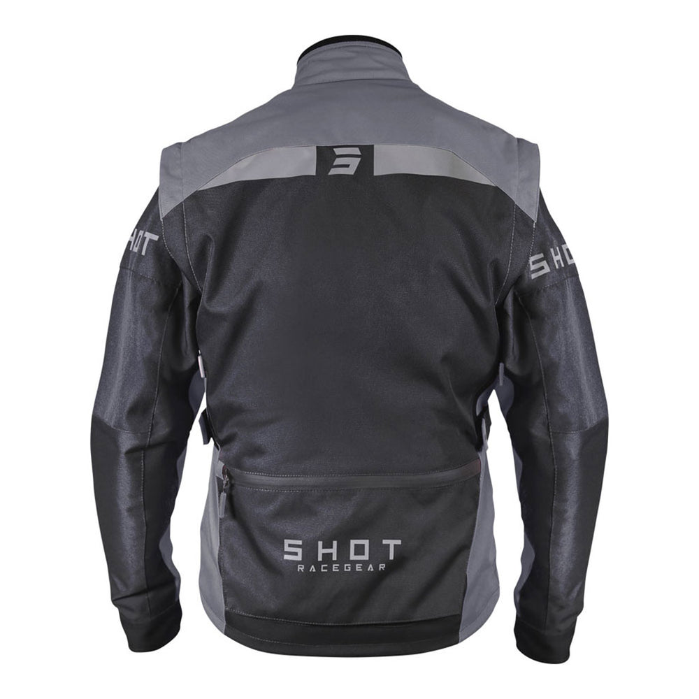 Shot - 2024 Racetech Black/Grey Enduro Jacket – AMA Warehouse