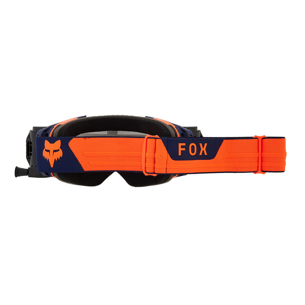 Fox - 2024 Vue Navy/Orange Roll Off Goggles – AMA Warehouse