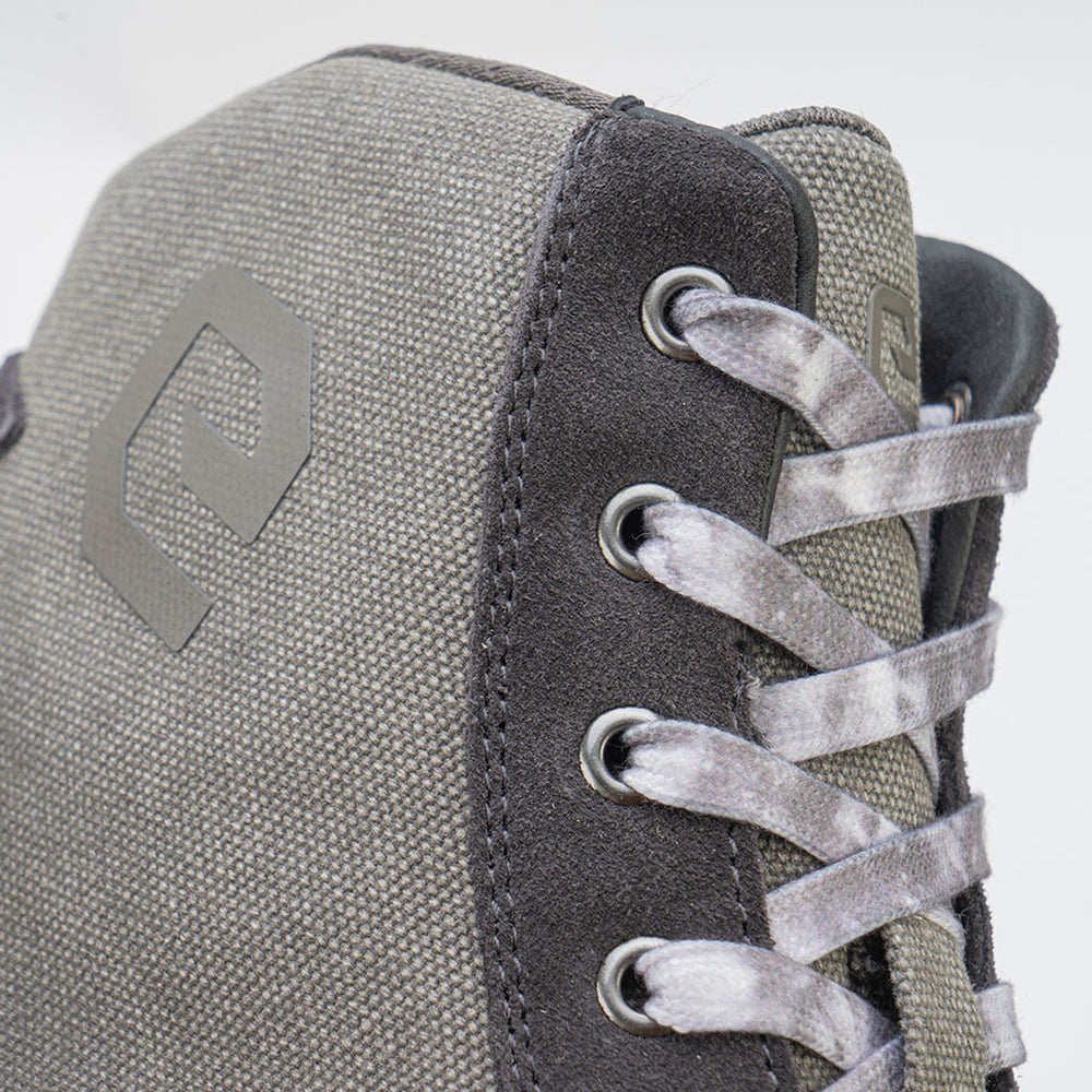 Eleveit - Antibes Air Light Grey Canvas Ride Shoes – AMA Warehouse
