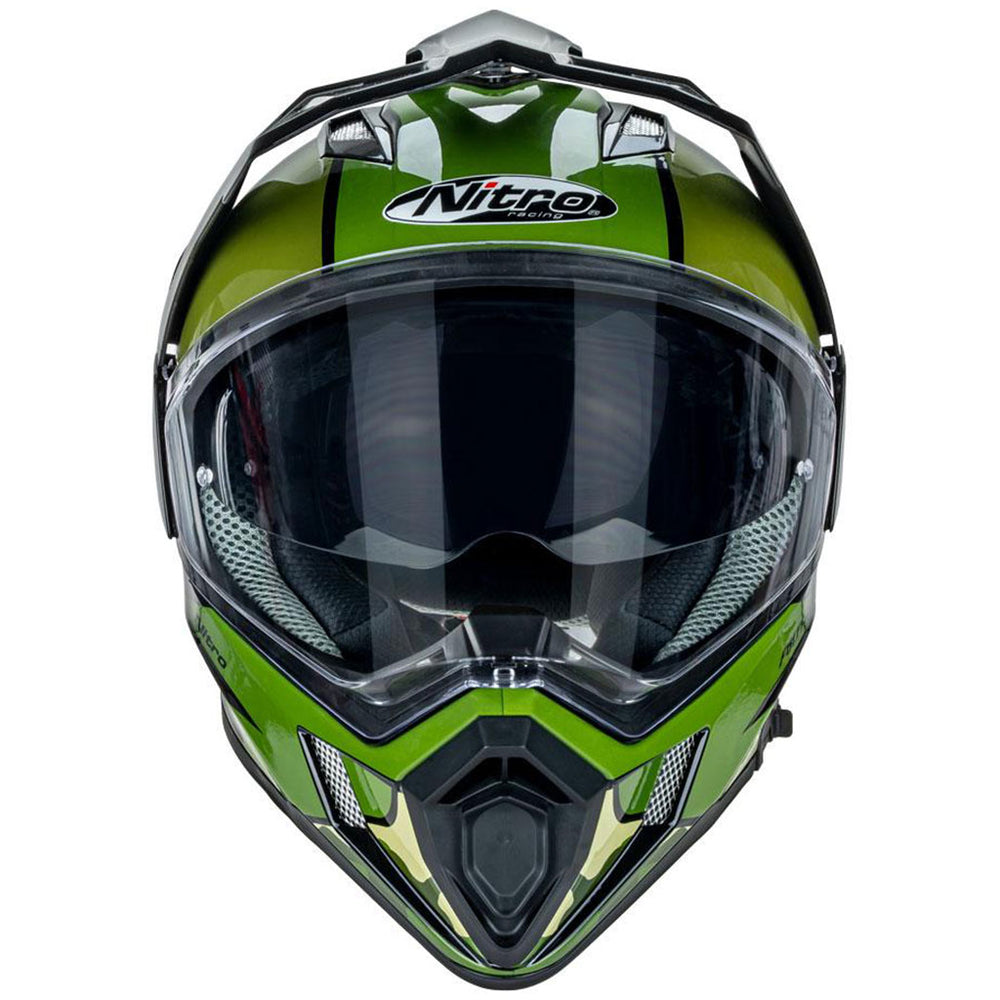 Nitro - MX780 Adventure Green Camo Helmet – AMA Warehouse
