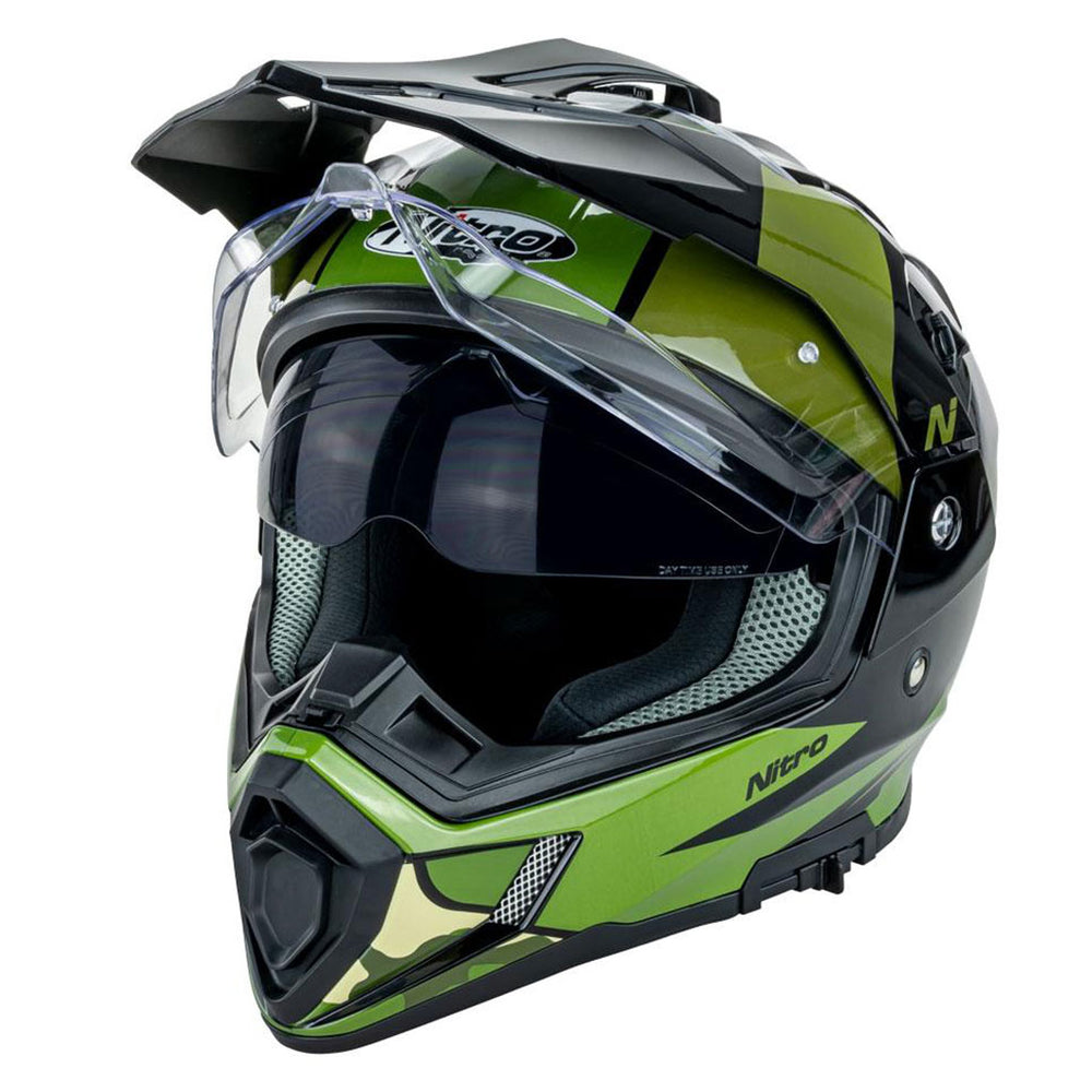 Nitro - MX780 Adventure Green Camo Helmet – AMA Warehouse