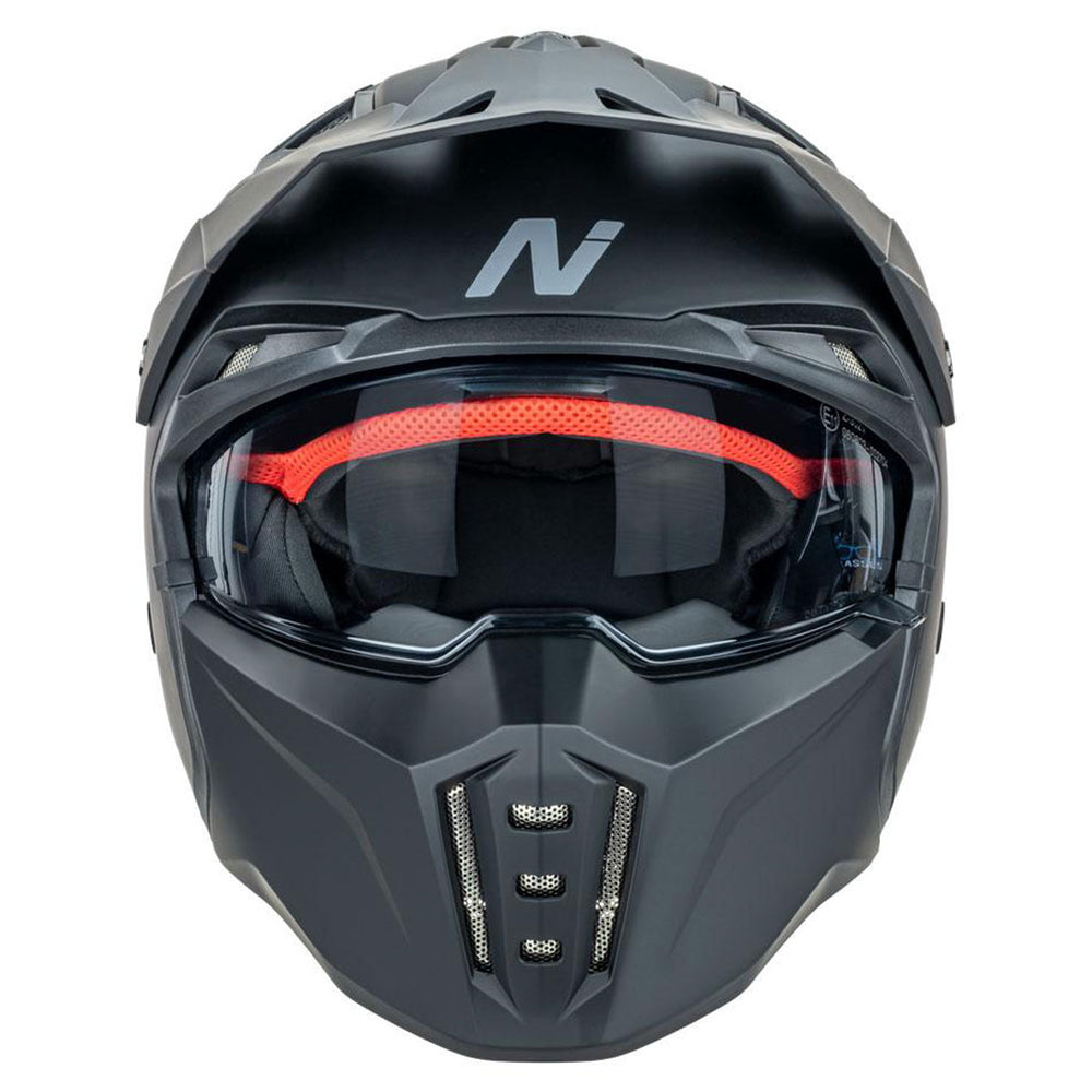 Nitro - NZ302 Commando Matt Black Helmet – AMA Warehouse