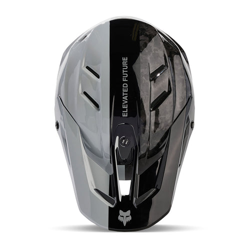 Fox - 2024 V3RS Optical Carbon/Steel Grey Helmet – AMA Warehouse