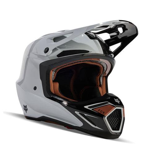 Fox - 2024 V3RS Optical Carbon/Steel Grey Helmet – AMA Warehouse
