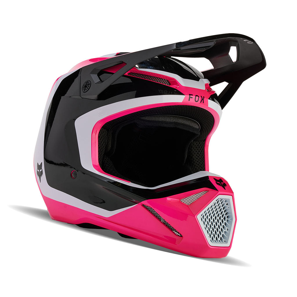 Fox - 2024 Youth V1 Nitro Black/Pink Helmet – AMA Warehouse