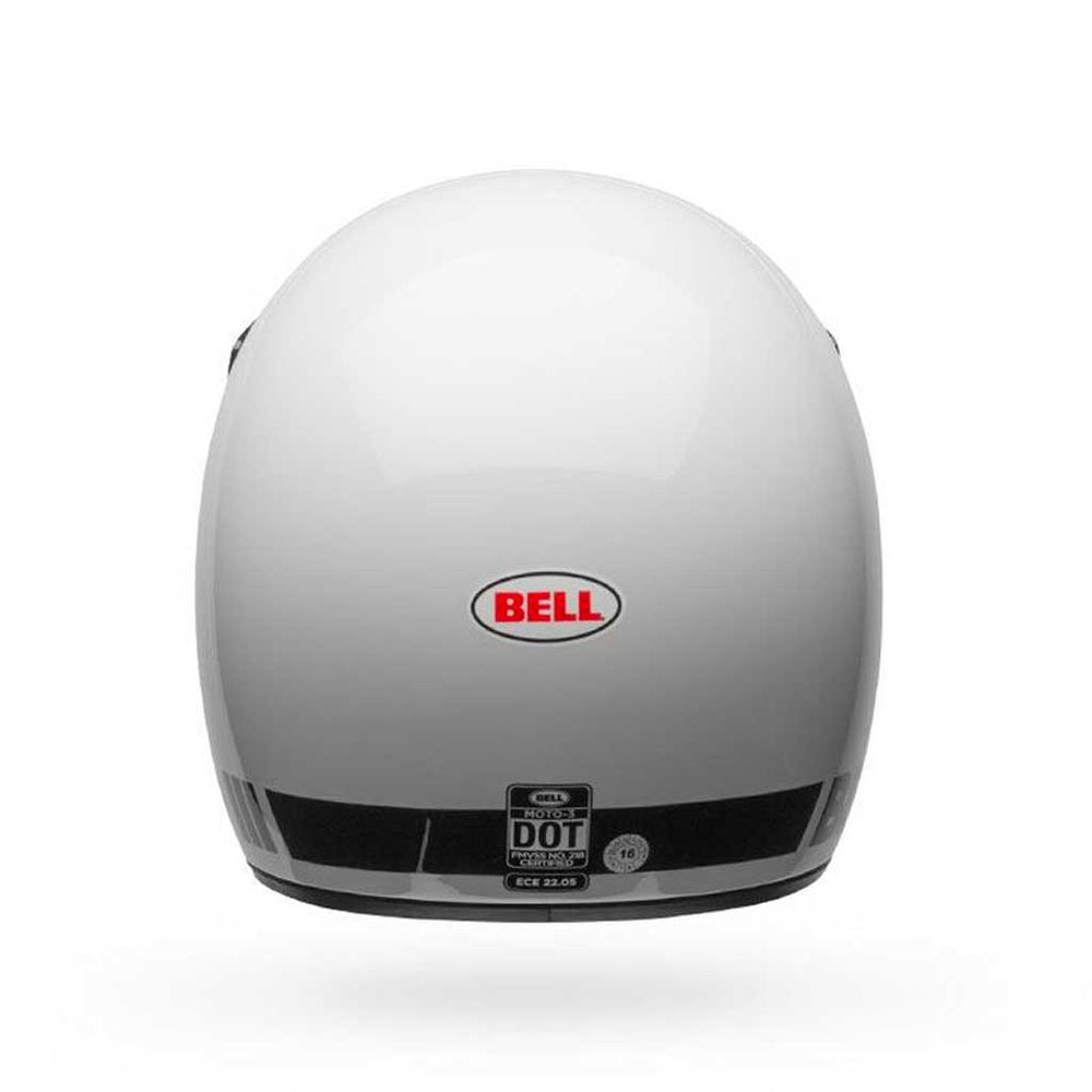 Bell - Moto 3 White/Black Helmet – AMA Warehouse