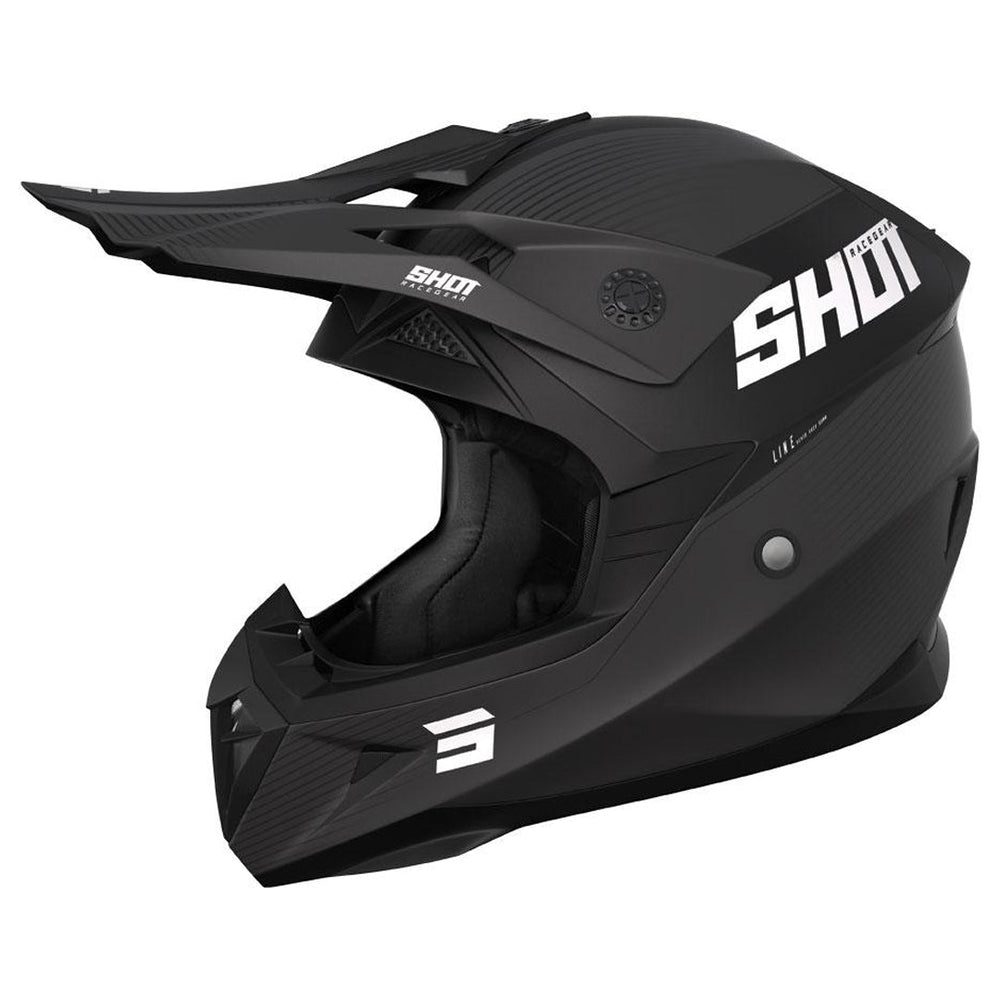 Shot - 2023 Pulse Line Black/Grey Helmet – AMA Warehouse