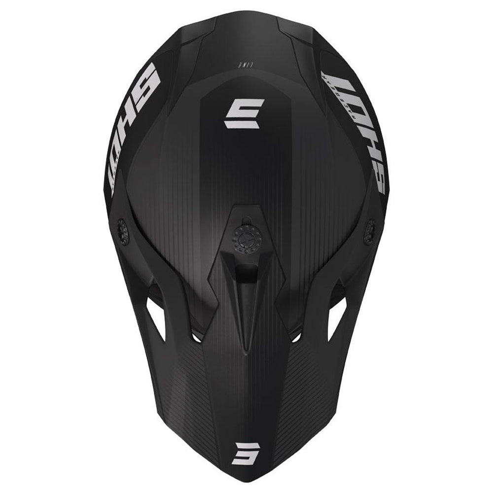 Shot - 2023 Pulse Line Black/Grey Helmet – AMA Warehouse